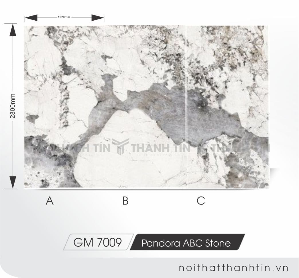 Tấm ốp vân đá Pandora Thành Tín GM 7009
