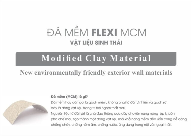 Tấm ốp tường đá mềm Flexi Cut Stone White 100